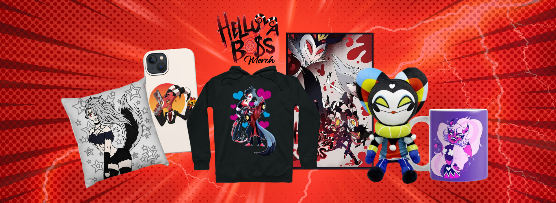 Helluva Boss Shop - Helluva Boss Merchandise Store